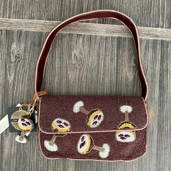 Bags | Nwt Viral Espresso Martini Beaded Purse Bag | Poshmark